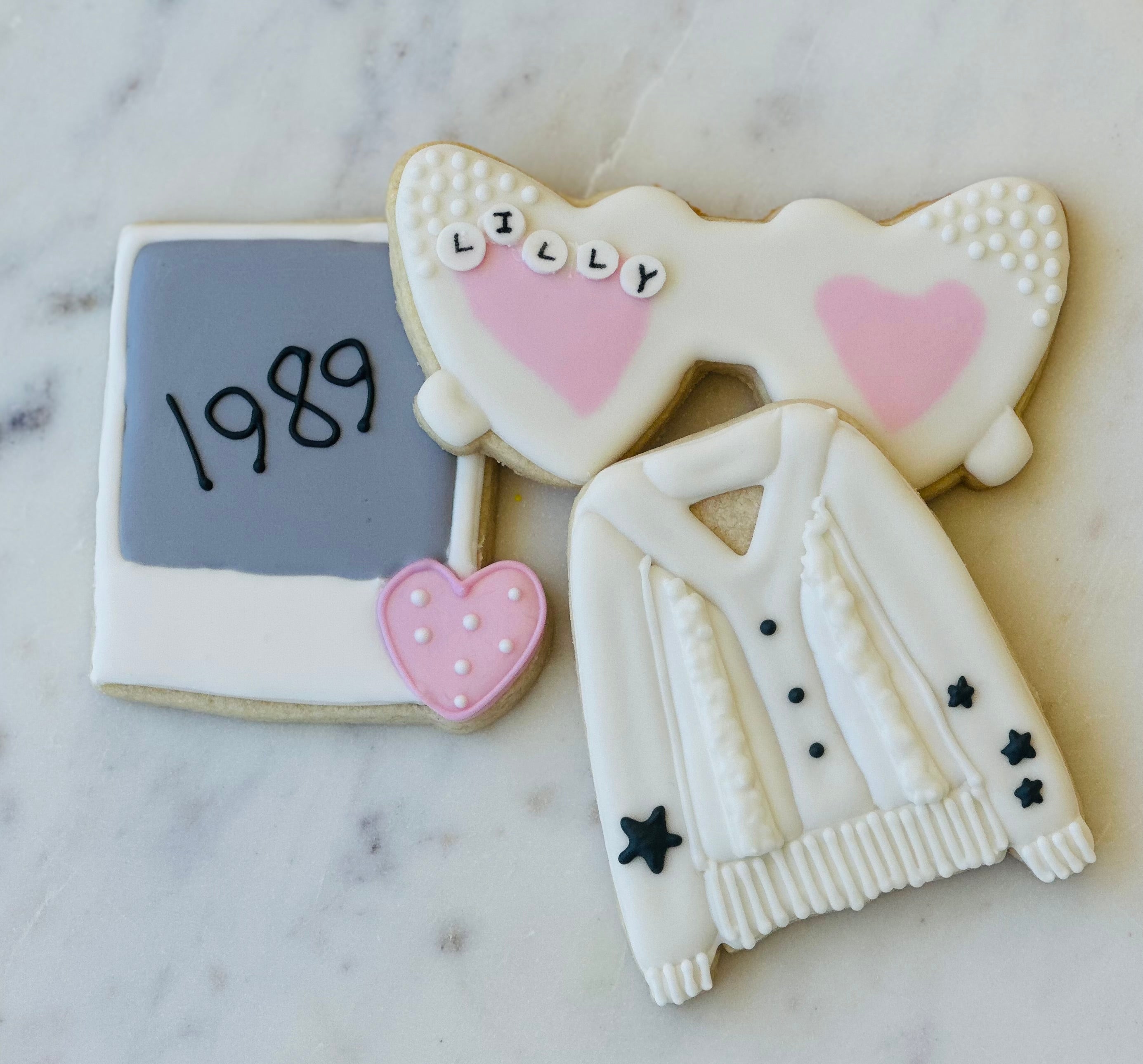 Custom TS Birthday Cookies – Kelly’s Cookie Boxes